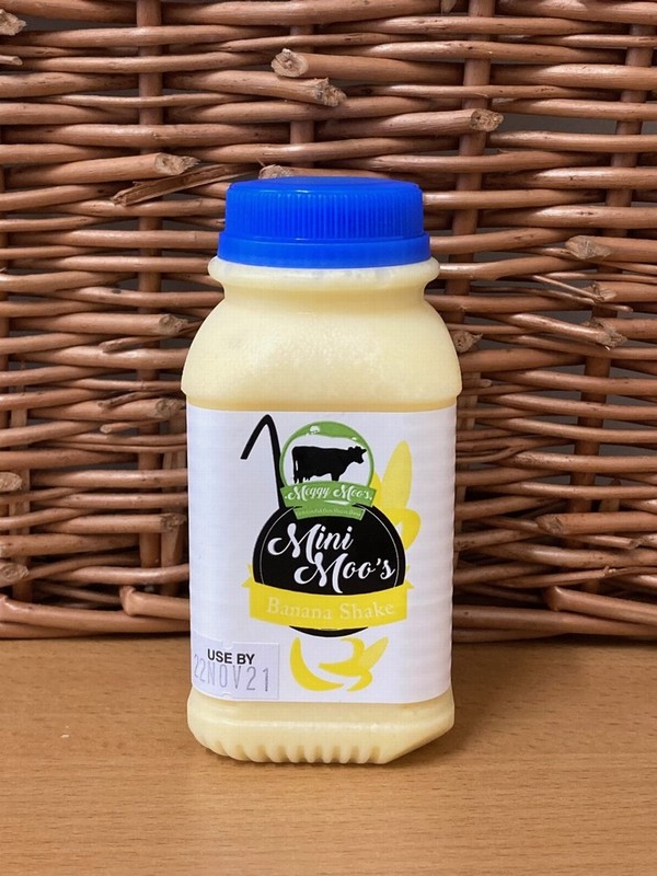 Mini Moo Banana shake - The Udder Farm Shop