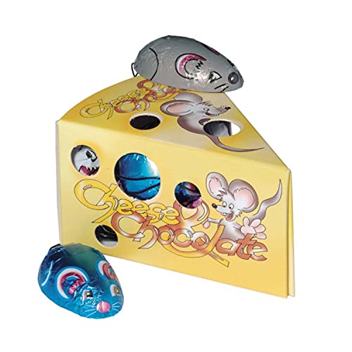 XM Cheese Wedge Chocolate Mice - The Udder Farm Shop