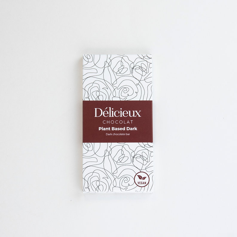 BB 55% Plant Based Dk Choc Bar 20g - The Udder Farm Shop