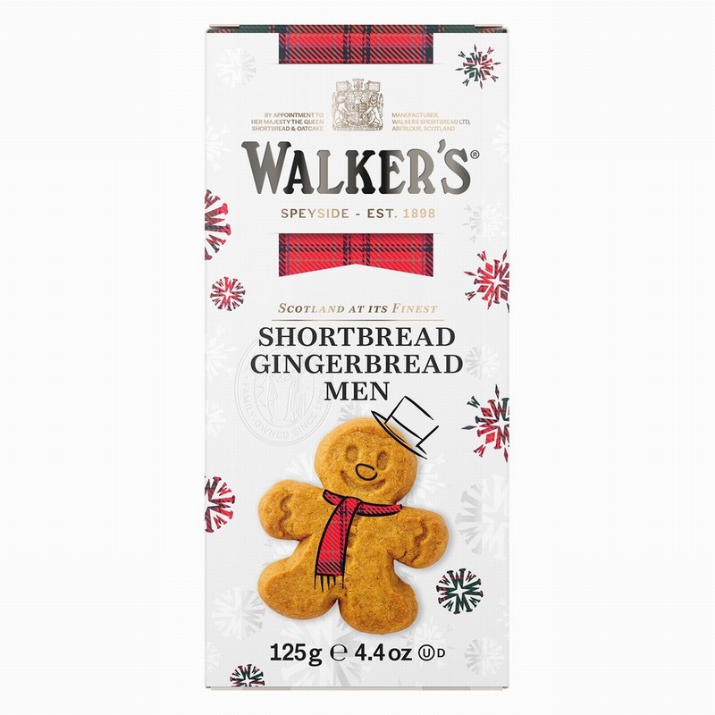 XM Walkers Festive Gingerbread Man 125g - The Udder Farm Shop