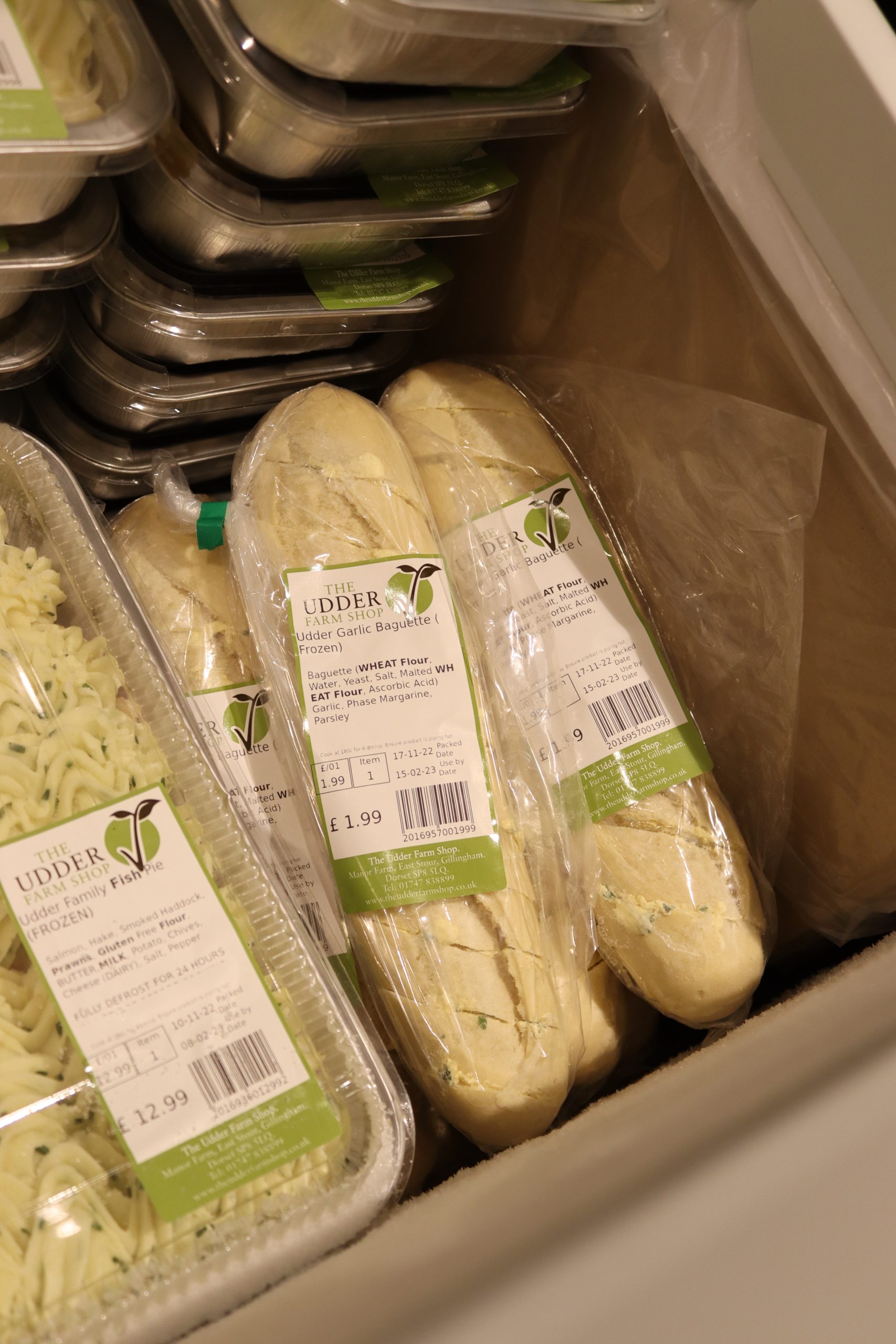 Frozen Food - The Udder Farm Shop